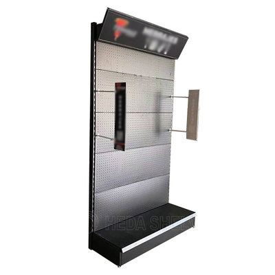 Metal Pegboard Hardware Display Rack With Hook Nut And Bolt Storage Rack